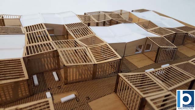 Modèle espaces modulaires | Maquettes d'architecture